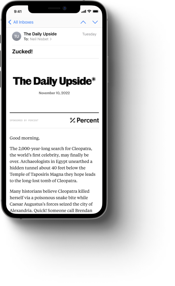 The Daily Upside - Get More Than News. Get Insights.