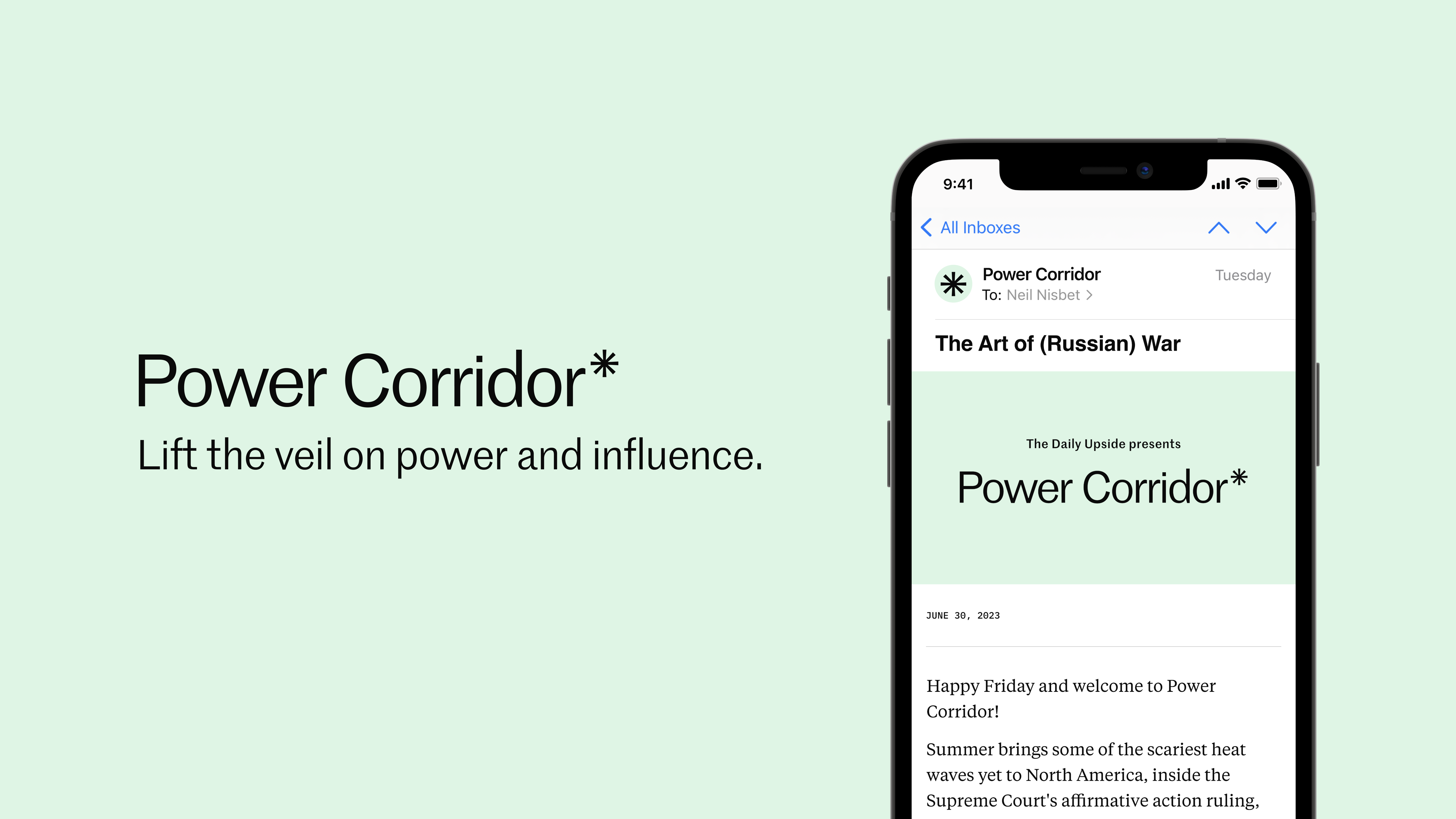 Power Corridor - The Daily Upside