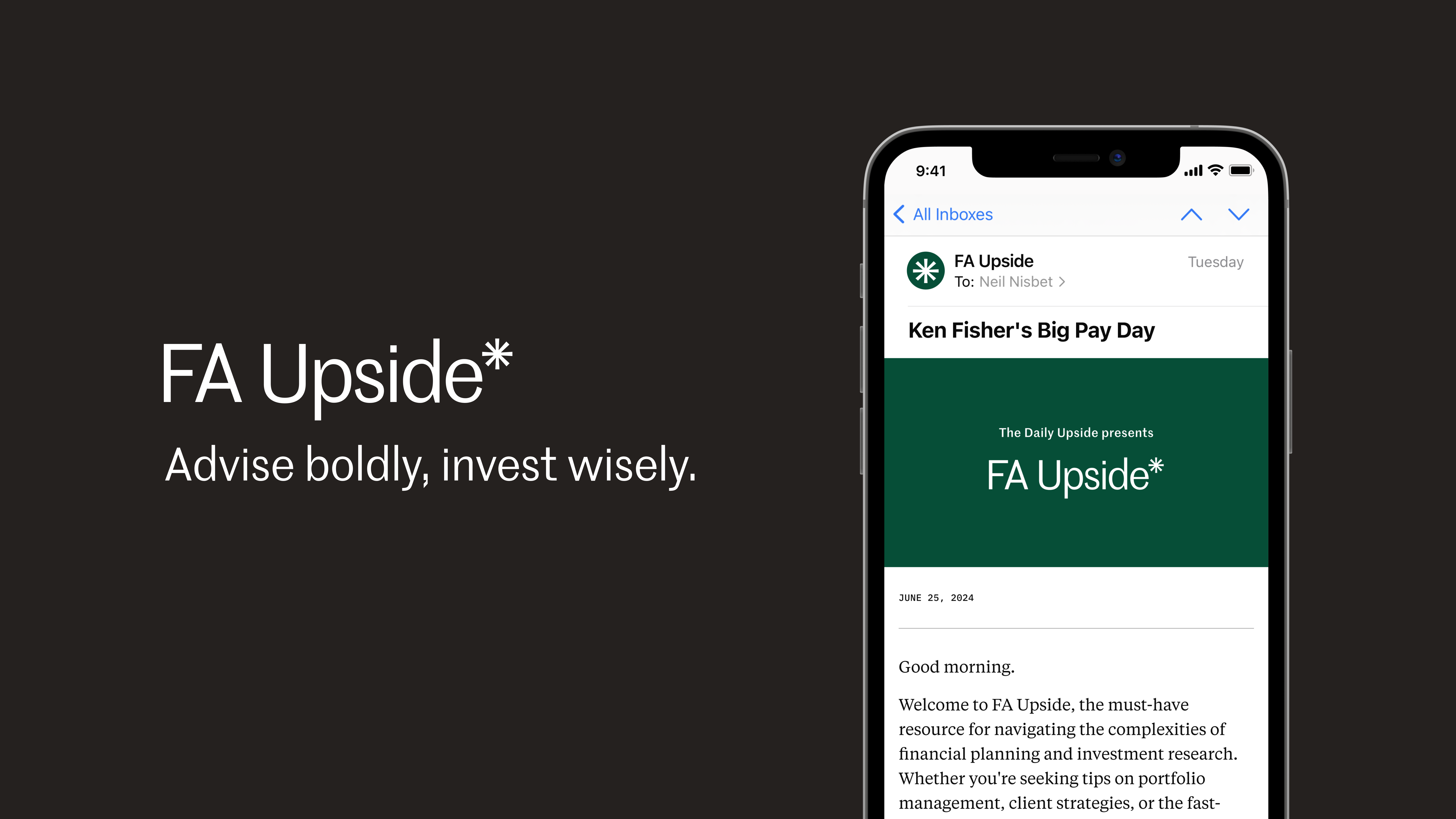 Advisor Upside - The Daily Upside